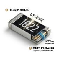 China 806Ω 1206 Chip Resistor 0.5W ±1% Ever Ohms High Precision SMD RoHS Compliant for sale