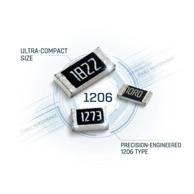 China 5.1Ω 1206 Chip Resistor 0.5W ±1% Ever Ohms High Precision SMD RoHS Compliant for sale