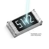 China 560Ω (560R) Chip Resistor 0.5W @ 70°C ±1% (F) Ever Ohms High Precision SMD for sale