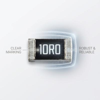 China 390 kΩ 1206 Chip Resistor 0.5W ±1% Ever Ohms High Precision SMD RoHS Compliant for sale
