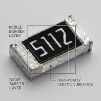 China 330Ω 1206 Chip Resistor 0.5W @ 70°C ambient ±1% Ever Ohms High Precision SMD for sale