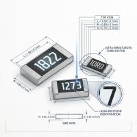 China 2.00Ω ±1% 1206 Chip Resistor 0.5W Ever Ohms High Precision SMD RoHS Compliant for sale
