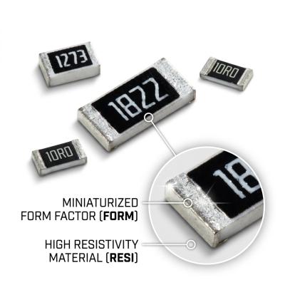 China 2.7kΩ 1206 Chip Resistor 0.5W @ 70°C ambient ±1% Ever Ohms High Precision SMD for sale