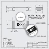 China 2 kΩ 1206 Chip Resistor 0.5 W ±1% Ever Ohms High Precision SMD RoHS Compliant for sale