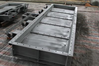 China Coal Mill Outlet Insert Plate Type Isolation Door Reliable Operation Simple Structure for sale