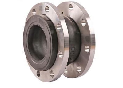 China Single Sphere Rubber Expansion Joint / Pipe Shock Absorber Flanged Type for sale