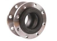 China Double Sphere Rubber Expansion Joints For Pipe  , DN80 Rubber Compensator for sale