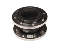 China Rubber Bellow Expansion Joints Flange Connection Steel Structure Single Sphere for sale