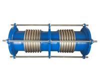 China Pipe Bellows Expansion Joint With Double Tieds Absorb Transverse Displacement for sale