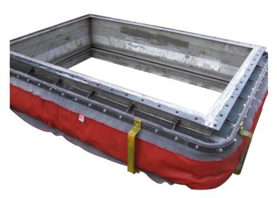 China Square Wire Mesh Fabric Expansion Joint For Piping And Ducting Systems for sale