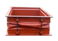 China Rectangular Non Metallic Flue Duct Expansion Joints Corrosion And Chemical Resistance for sale
