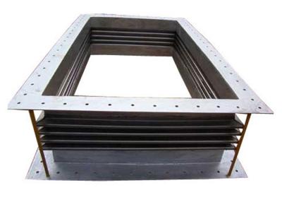 China Rectangular Type Stainless Steel Expansion Joint For Control Vibration Reduce Noise for sale