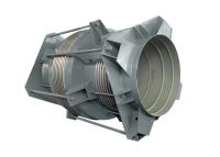 China Straight Pressure Balanced Bellows Expansion Joint Reinforced Type Stainless Steel for sale