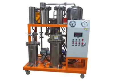 China Double Stage Vacuum Transformer Oil Filtration Machine Carbon Steel Material for sale