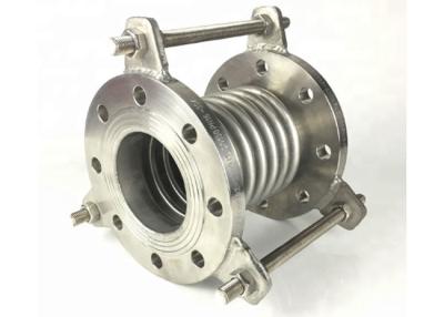 China Metal Bellows Pipe Corrugated Expansion Joint With Flange Reduce Vibration for sale