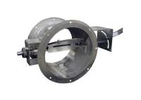 China Bypass Flue Gas Desulfurization Baffle Door Easy Operate Steel Body Material for sale
