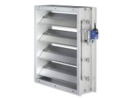China Stainless Steel Duct Isolation Dampers , Flue Gas Desulphurizing Baffle Damper for sale