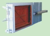 China Steel FTJM Type Regulating Baffle Door For Regulating Boiler Flue Medium Flow for sale