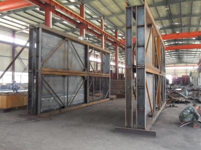 China Large Steel Slide Gate Damper Compact Design For Coal Industry Applications for sale