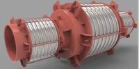 China Corrugated Pressure Balanced Expansion Joint / Expansion Bellows For Pipes for sale