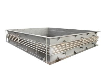 China Metal Rectangular Expansion Joint For Ducts / Exhaust / Ventilation Systems for sale