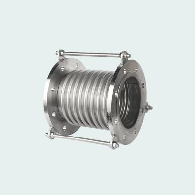 China DN25 DN40 DN100 Stainless Steel Flange Metal Pipe Expansion Joint for sale