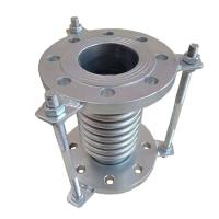 China Pipe Flanges Flexible Connector Bellow Metal Expansion Joint for sale