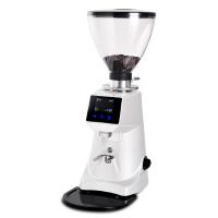 China 64mm Flat Burr Electric Commercial Turkish Coffee Grinder Aluminum Alloy Material for sale