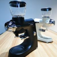 China 75mm Burr Grinders Titanium Plated Electric Coffee Bean Grinder for Cappuccino Latte for sale