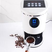 China Aluminum Alloy Metal 58mm Electric Coffee Powder Press Machine with Automatic Tamper for sale