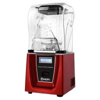 China Commercial Kitchen Appliances 2L end Smoothie Blender with Sound Cover 1800W High Speed for sale