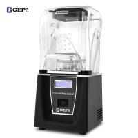 China Commercial Kitchen Appliances 2L end Smoothie Blender with Sound Cover 1800W High Speed for sale