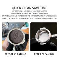China 12V Electric Metal Coffee Portafilter Cleaning Machine For Espresso Lovers for sale
