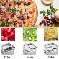 China 100kg/20 min Work Efficiency Vegetable Dicing Machine for Carrot Potato Cucumber Onion for sale