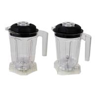 China 8 Speed Settings 2L Commercial Blender Smoothie Cup Mixing Cup Smoothie Bowl Grain Cup Fruit Juicer Container for sale