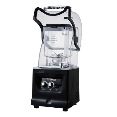 China 2.0L Commercial Smoothie Blender with Variable Speed Function and Soundproof Cover for sale