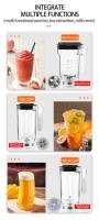 China Push Button 30 Speed Settings Electric Sand Ice Blender for Professional DIY Smoothies for sale