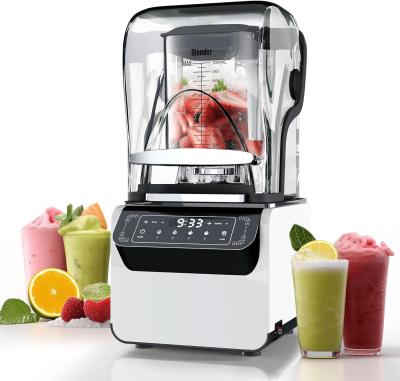 China Multifunctional Commercial Blender with Powerful Sand Ice Crushing and Thickened Cover for sale