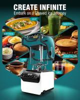 China Coffee Shop Professional Equipment Powerful Smoothie Blender With Soundproof Cover for sale