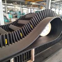 China C Cleat Rubber Multi Ply Textile Corrugated Sidewall Conveyor Belt for sale