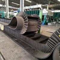 China Rubber Multi Ply Textile Corrugated Sidewall Conveyor Belt for sale
