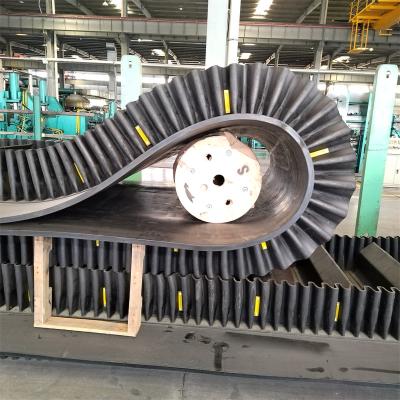 China High Capacity Rubber Steel Cord Corrugated Sidewall Conveyor Belt for sale