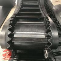 China C Cleat Rubber Multi Ply Textile Corrugated Sidewall Conveyor Belt for sale