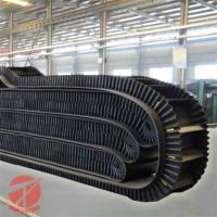 China Strong Adhesion Rubber Multi Ply Textile Corrugated Sidewall Conveyor Belt for sale