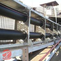 China Flexible Mining Rubber Multi Ply Textile Pipe Conveyor Belt for sale
