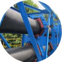 China High Flexibility Mining Rubber Steel Cord Pipe Conveyor Belt for sale