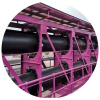 China Flexible Mining Rubber Multi Ply Textile Pipe Conveyor Belt for sale