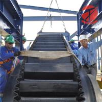 China TC75 Rubber Steel Cord Corrugated Sidewall Conveyor Belt for sale