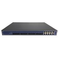 China 8 PON PORTS GPON EPON OLT Fiber Network Max Distance 20KM FTTH Solution for sale