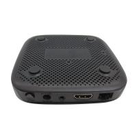 China Black Smart IPTV Set Top Box Android 9.0 OS Wifi Internet TV Streaming Box for sale